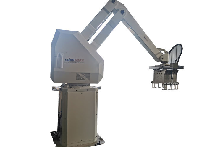 4 Axis 130kgs Palletizing Robot Arm Friendly In Food And Beverage Industry